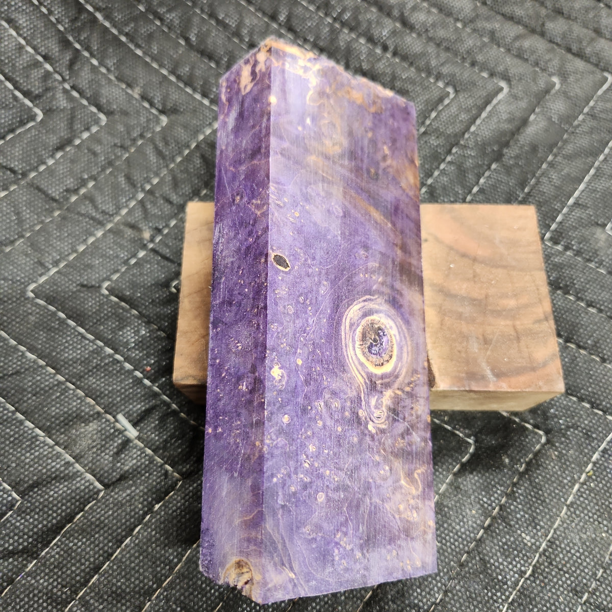 Box elder knife scale