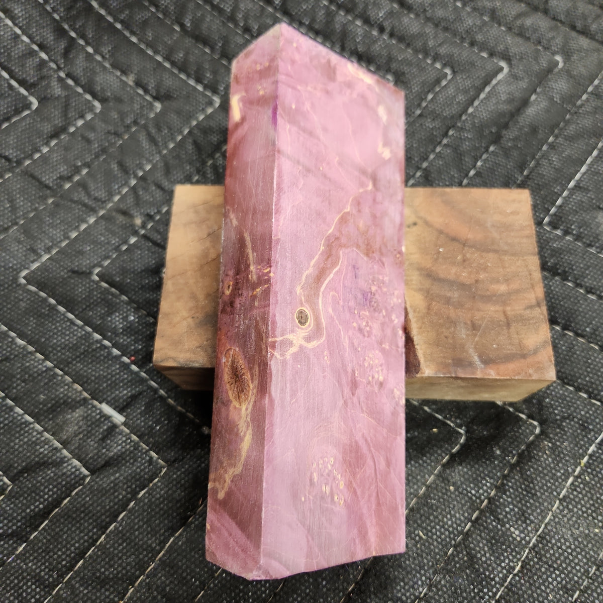 Box elder knife scale