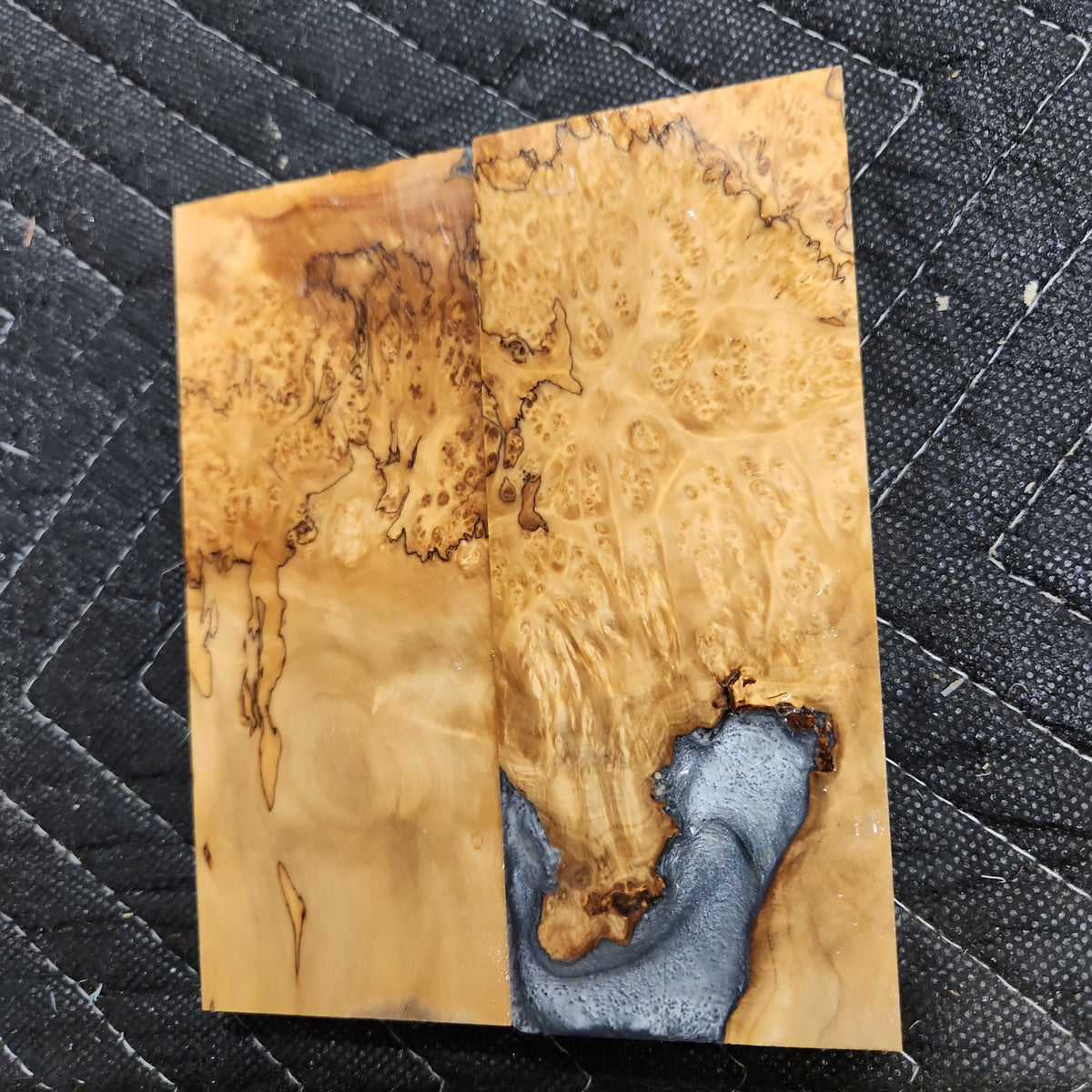 Box elder knife scale – Oakbrook Wood Turning Supply