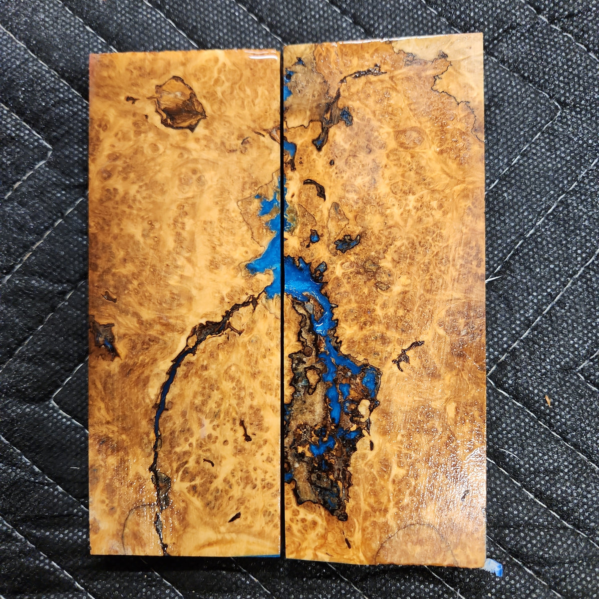 Box elder knife scale – Oakbrook Wood Turning Supply