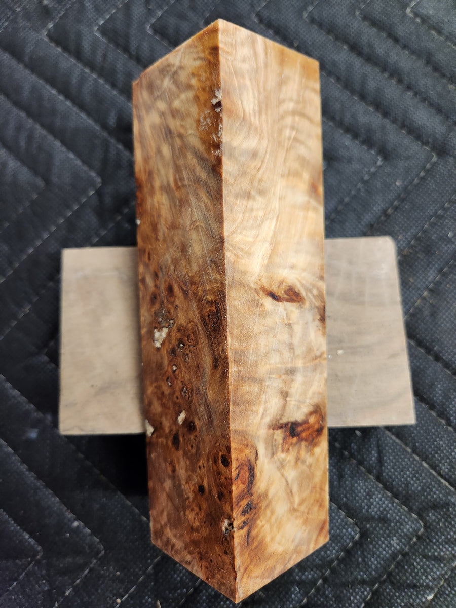 Stabilized Poplar Burl
