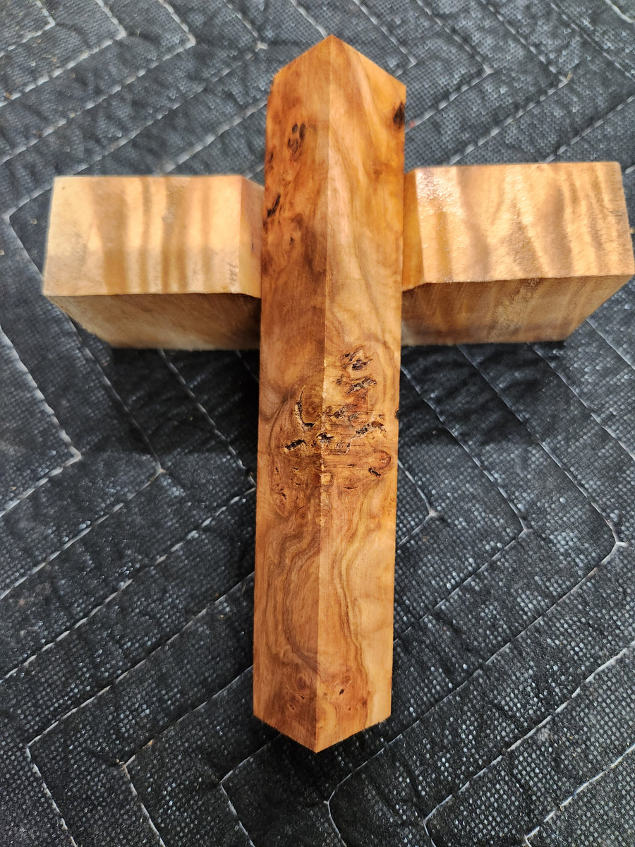 Red Elm Burl Pen Blank