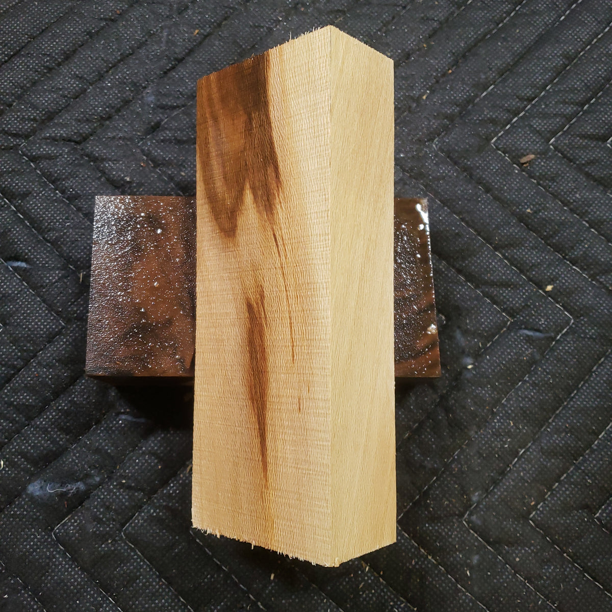 Sycamore knife scale – Oakbrook Wood Turning Supply