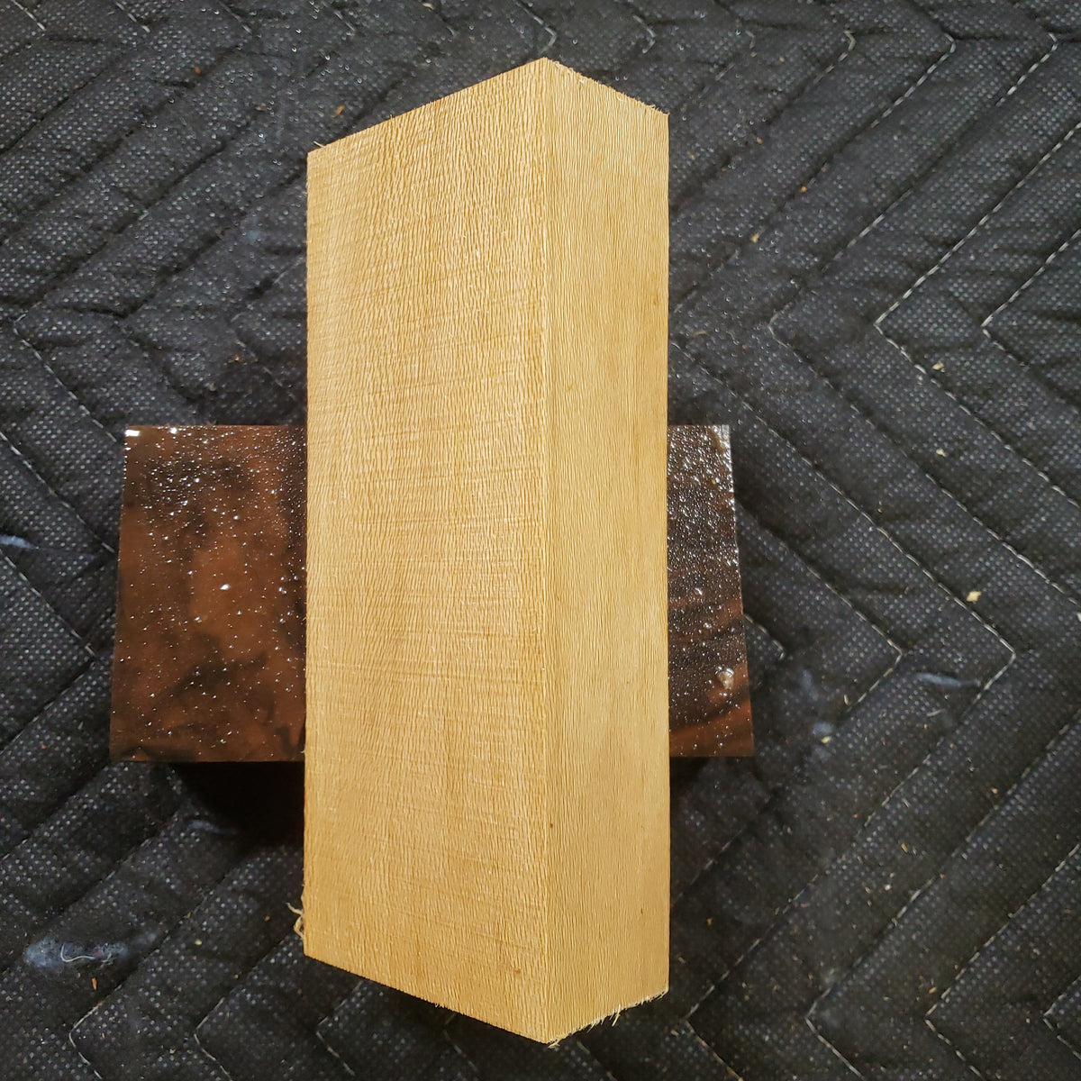 Sycamore knife scale