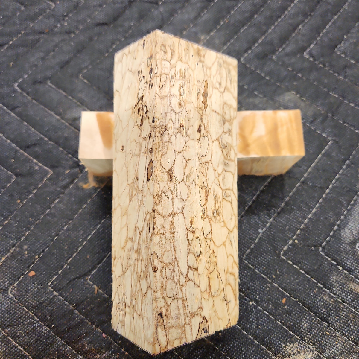 Spalted Guava knife scale – Oakbrook Wood Turning Supply