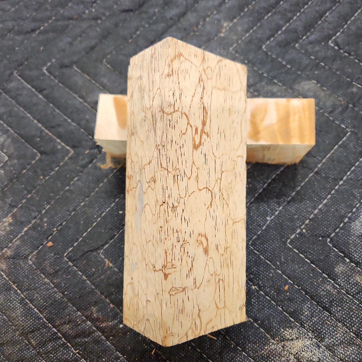 Spalted Guava knife scale – Oakbrook Wood Turning Supply